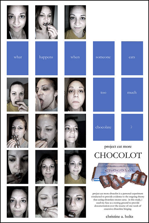 Project Eat More Chocolot | Christine A. Holtz